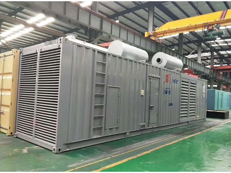 Cummins Soundproof Diesel Generator Set 1000kw 1250kva Water Cooled ...