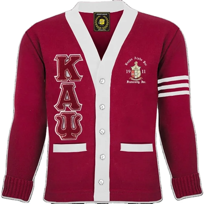 Wholesale Custom Knit Classic Greek Apparel Factory Cardigan Unisex ...