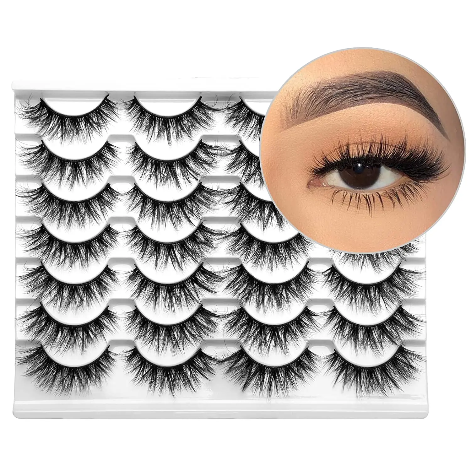 Other Eyelashes Faux 3d 5d 5full Strip Eyelash Extension Kits Fan False ...