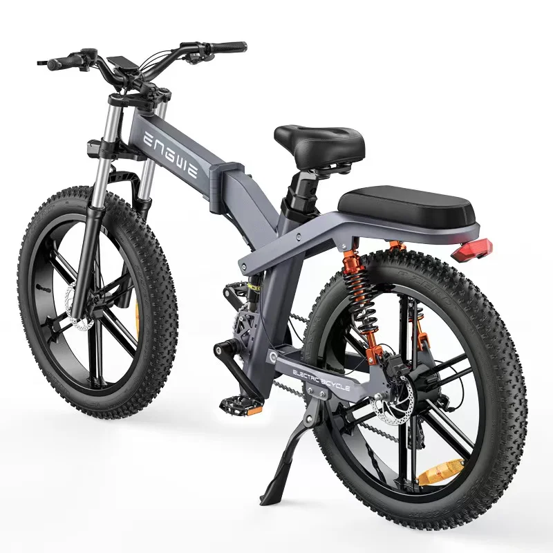 Engwe X26 Electric Motorcycle 48v28ah 1000w 26inch Fat Tires Go Off ...
