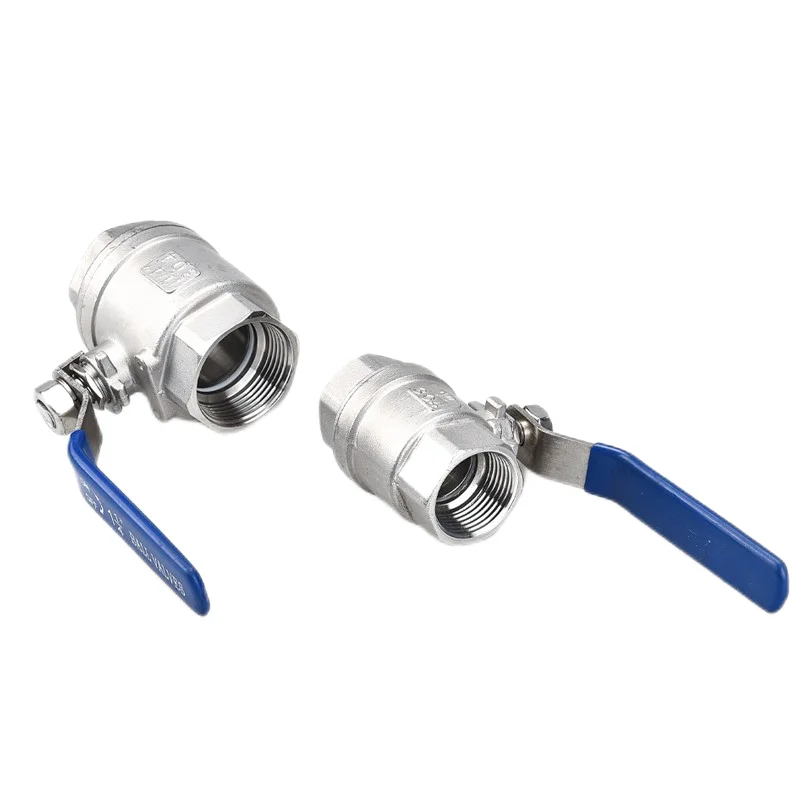 304 316 Made Manual Ball Valves Two-piece Manual Ball Valve With ...