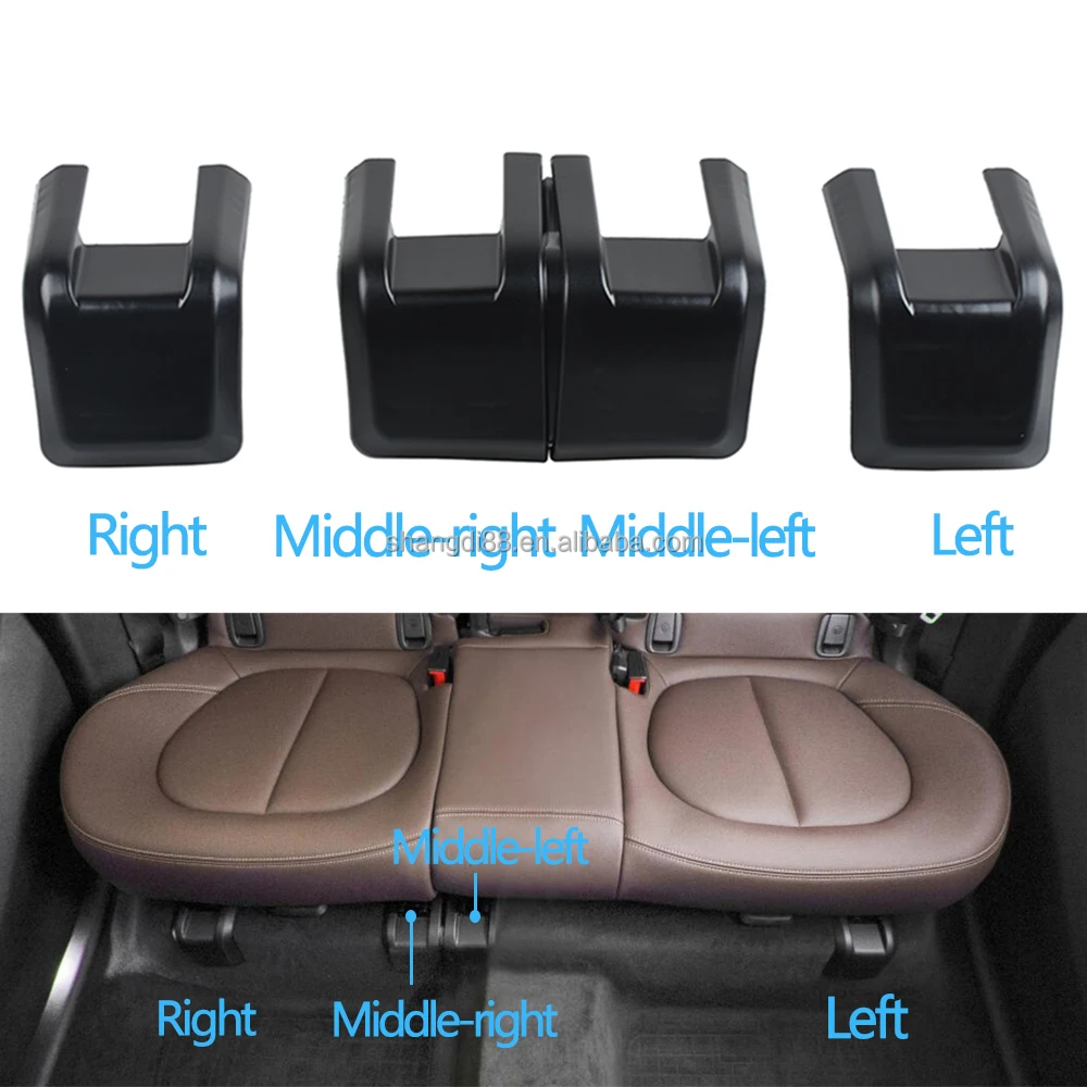 Car Rear Seat Rail Sliding Track Trim Cover Replacement for BMW X1, X2 ...