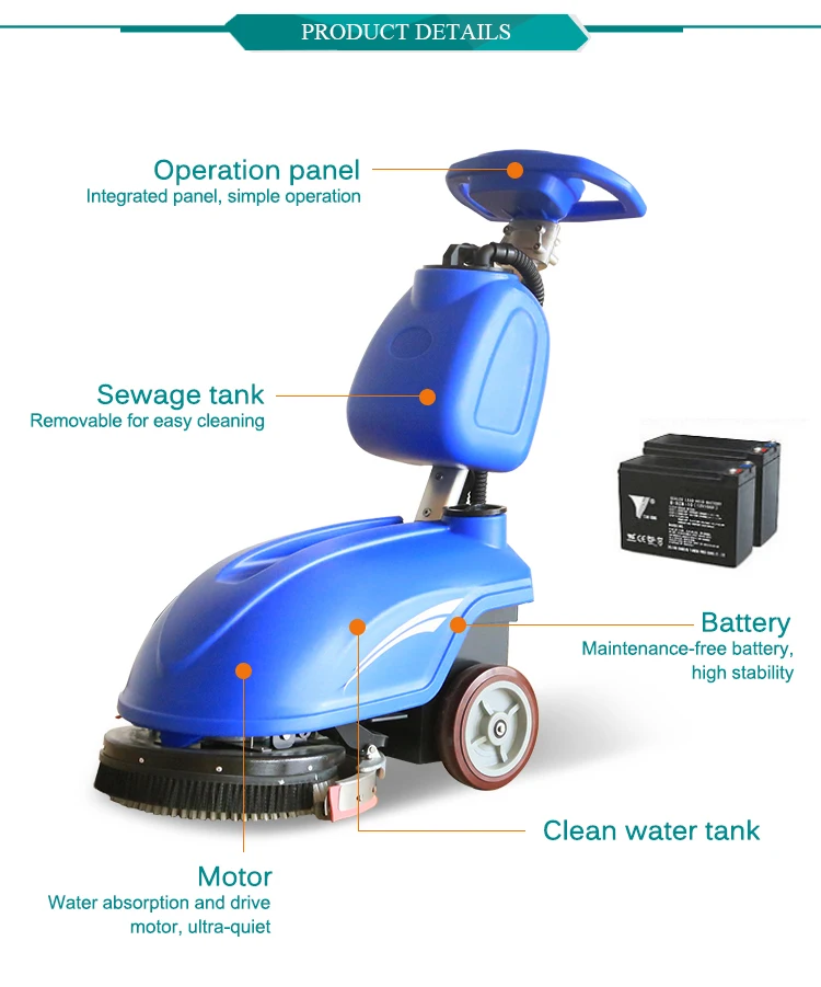 Home Electric Floor Cleaner Smart Automatic Cleaning Sweeping Mopping ...