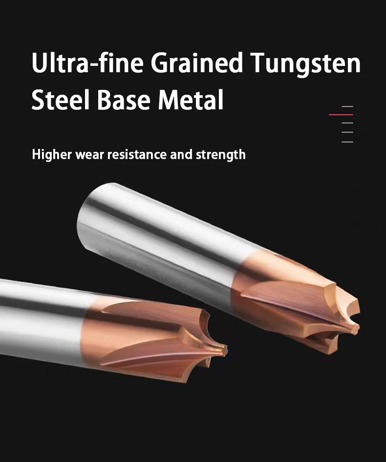 Carbide Radius Corner Rounding Cutter End Mill Cnc Tool Inner R1 R2 R3 ...