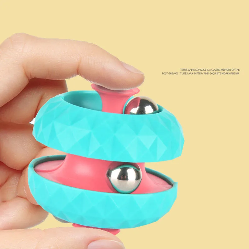 Wholesale Orbit Fidget Cubes Top Spinning Toy,Orbital Ball Plastic Toy ...