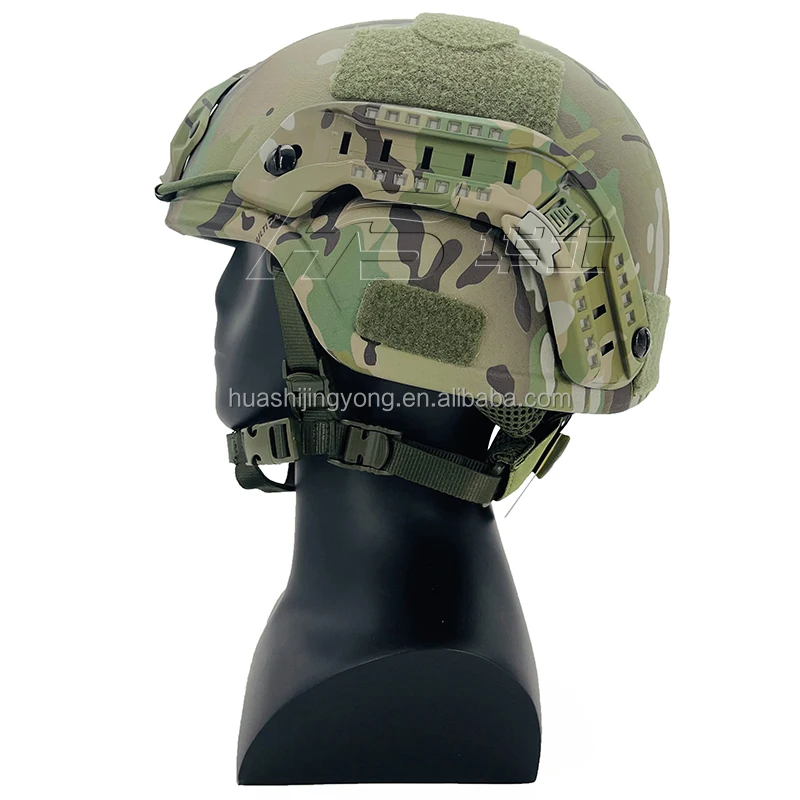 Mich Helmet With High-grade Wendy Suspension Liner Fg/mc/cp Camouflage ...