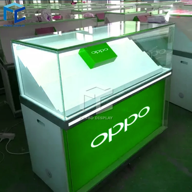 Modern Glass Display Showcase Mobile Phone Display Cabinet For Sale ...