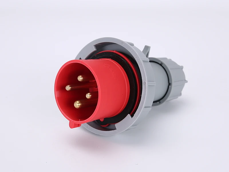 Iec60309 16a Industrial Plug And Socket 4pin Ip67 380v Ce Rohs 3p+e High Quality - Buy ...