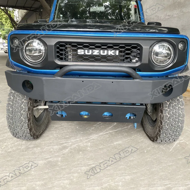 Jimny Sierra Jb74 Steel Front Bumper Bull Bar Jimny Accessories Front ...
