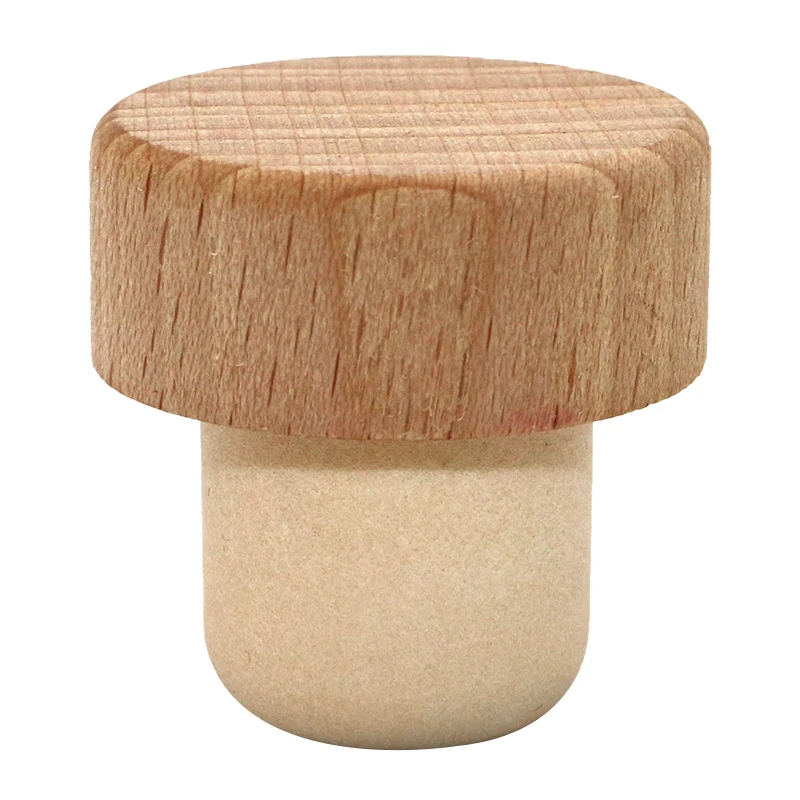 Qianxi Custom Bar Top Cap T Shape Cork Liquor Whisky Wine Spirit Bottle ...