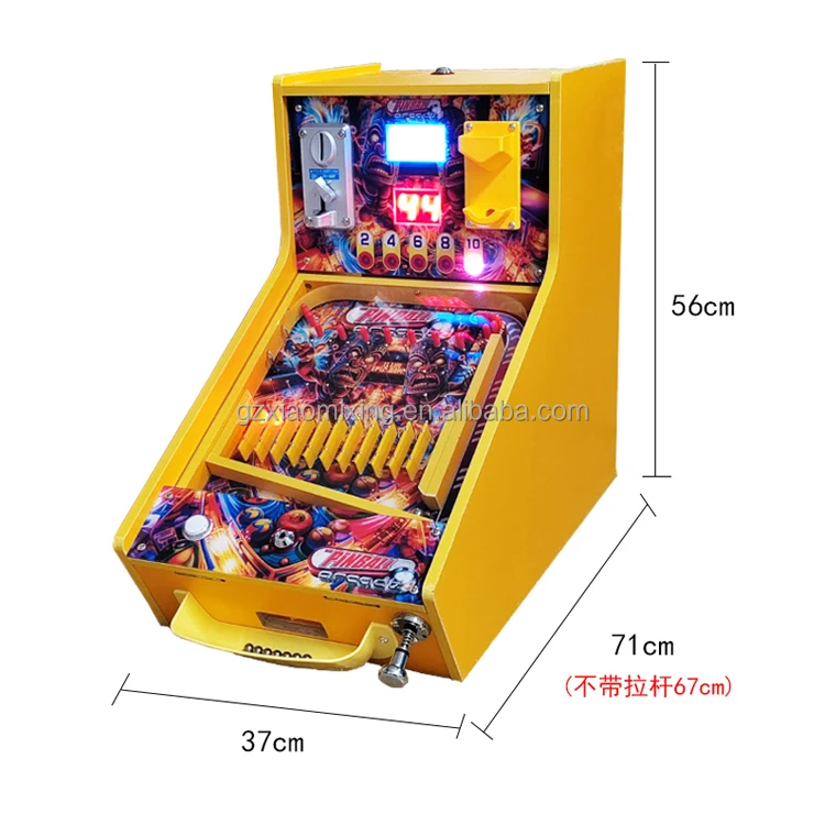 Indoor Arcade Coin-Operated Pachinko Crane Game Machine Mini Metal ...