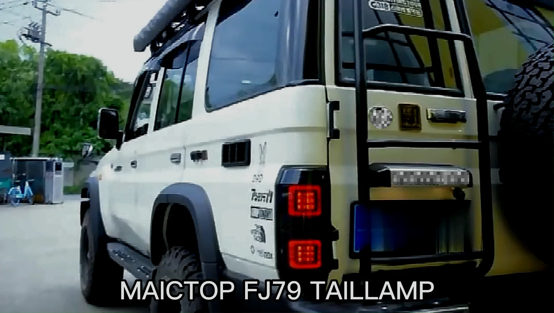 Maictop Car Accessories Facelift Led Tail Lights For Land Cruiser 79 ...