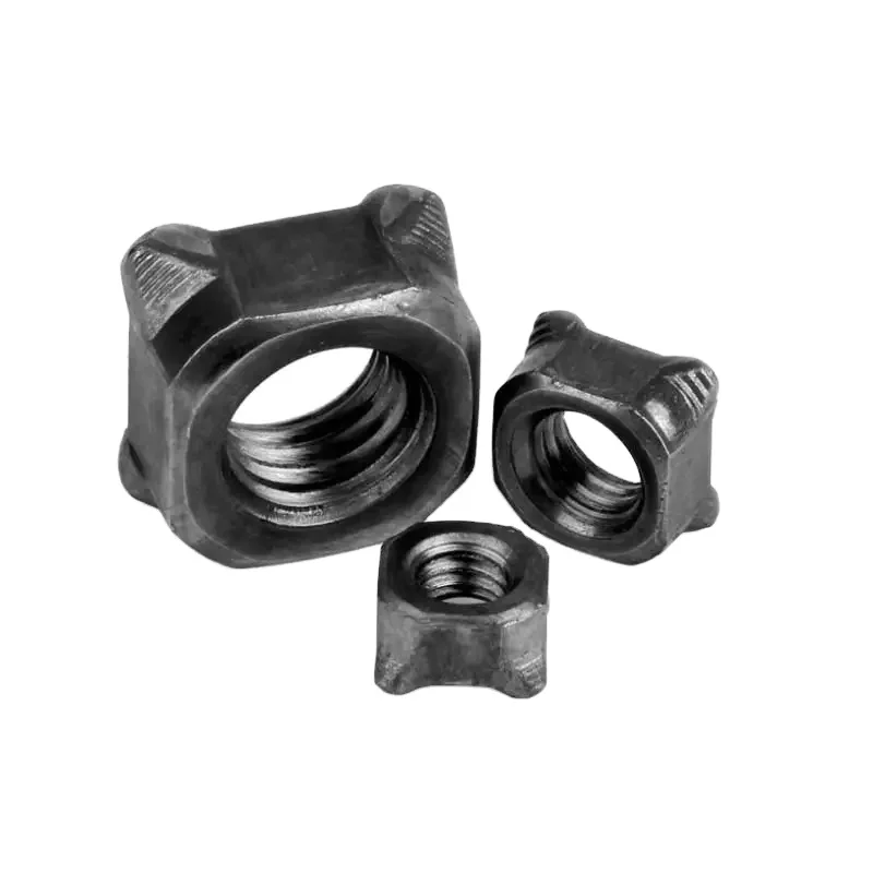 Carbon Steel Square Weld Nut DIN928 Galvanized Square Weld Nut Carbon ...