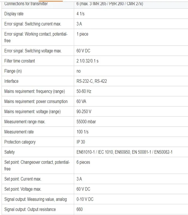 INFICON TPG256A vacuum gauge vacuum pressure gauge