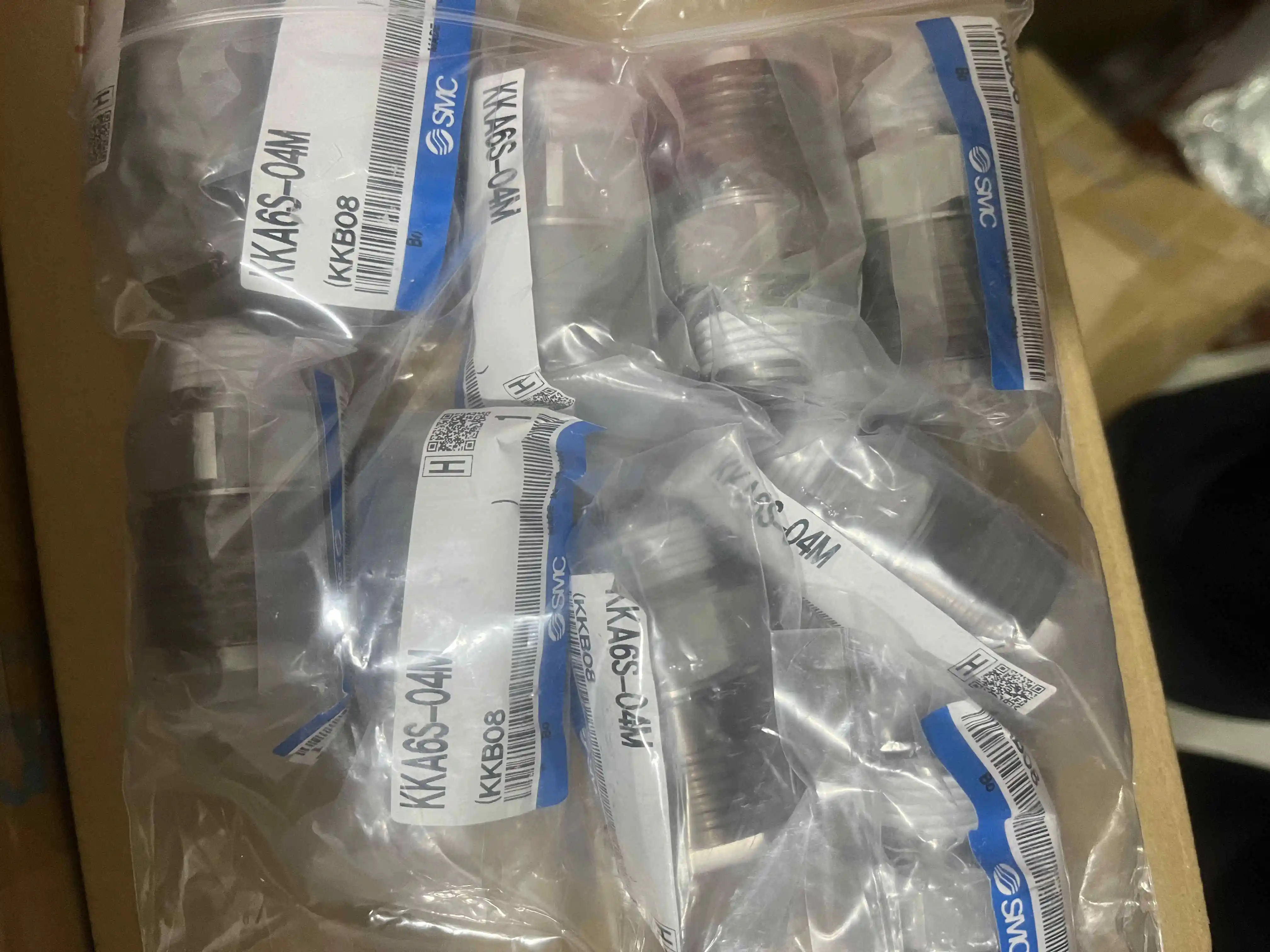 Smc Kka Connector Stainless Steel Socket With Check Valve External ...