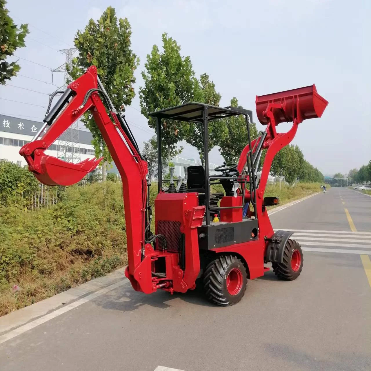 4x4 Backhoe Loader for Sale - High Efficiency & Durability