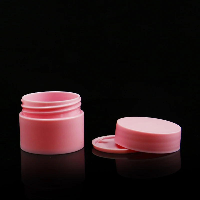 Hot Sale 5g 15g 20g 30g 50g Facial Cream Plastic Jar Black Blue Pink ...