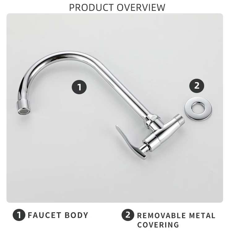 Factory Supply High Quality Zinc Taps Deck Mounted Plastic Handle Cheap ...