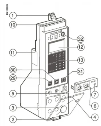 Micrologic 5.0E Control Unit for Compactns & Masterpactmt