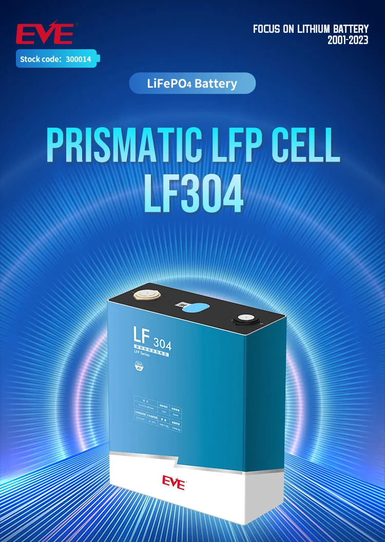 Eve Lf304 Lifepo4 304ah 310ah 320ah Cells 3.2v 310ah Lifepo4 Battery ...