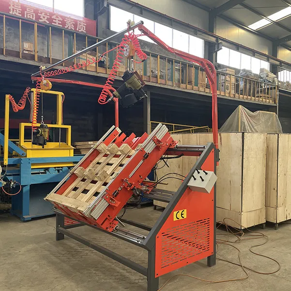 Fully Automatic Wood Pallet Making Machine - Efficient & Durable