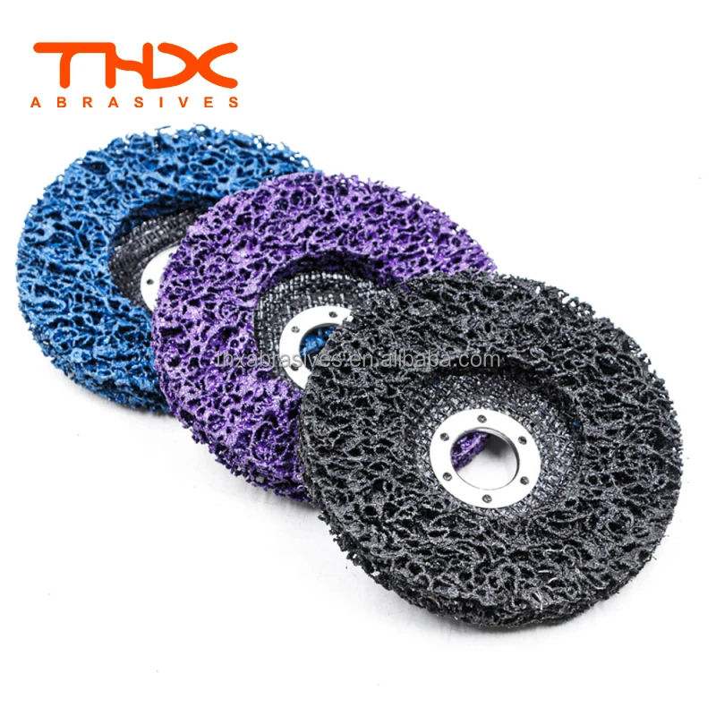 DIY Purple Clean & Strip Disc 125mm (5") with Backing Clean and Remove ...