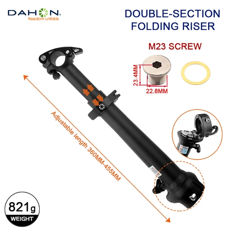 Dahon Bicycle Handlebar Stem - Durable Folding Bike Part