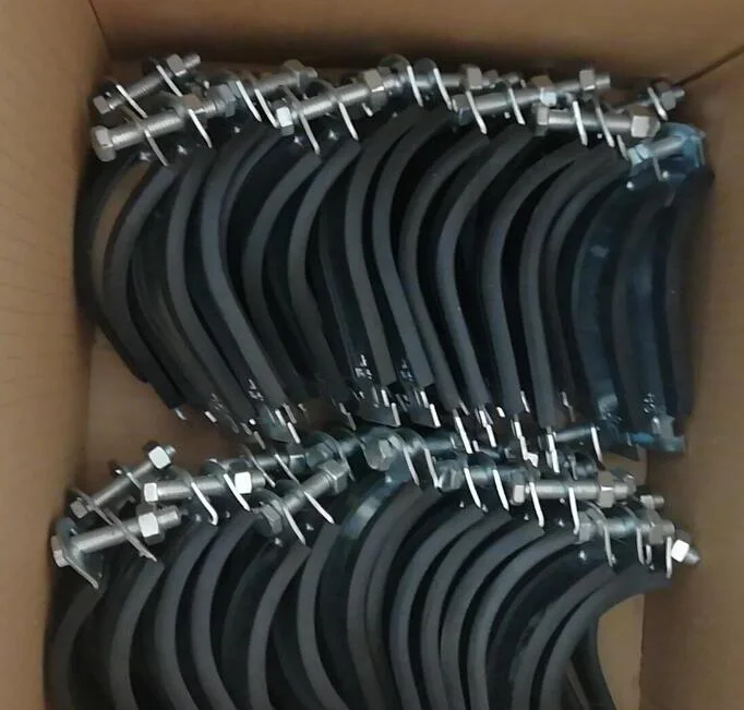 Epdm Lined U-strap Clamp - Buy U-strap Clamp,Strap Clamp,Epdm Lined U ...
