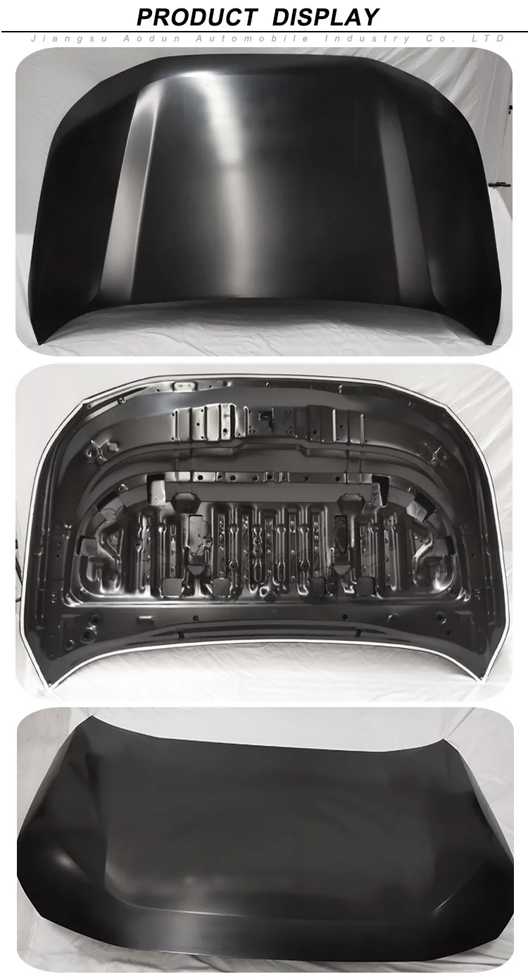 Auto Replacement Steel Car Body Kit Front Bumper Engine Bonnet Hood ...