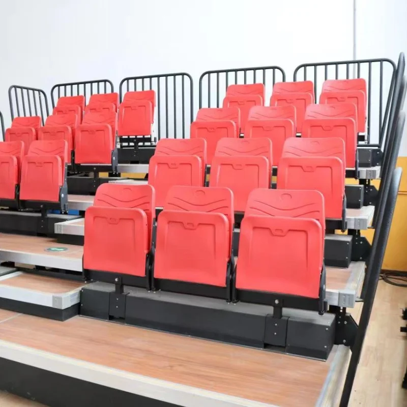 High quality selling fixed plastic stadium seating gym bleacher for ...