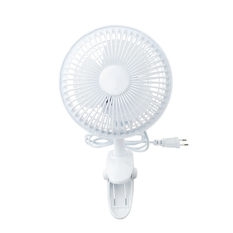 7'' Electric Portable Plastic Oscillating Clip Mini Fans Clip For Grow ...