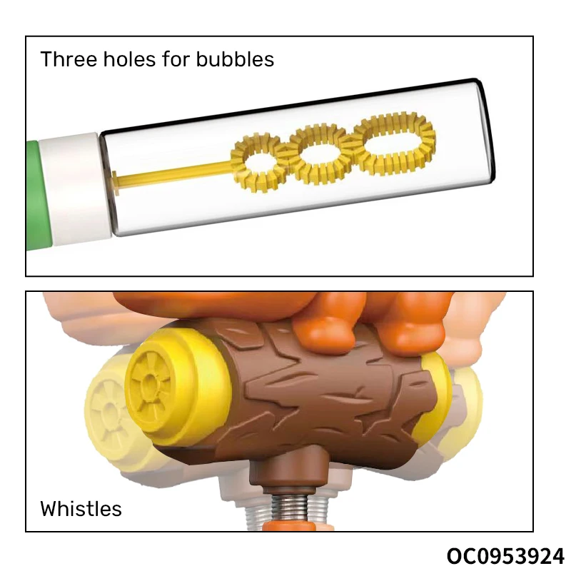 Crocodile Animal Bubble Wand Kid Garden Bubble Sticks Toys New Outdoor ...
