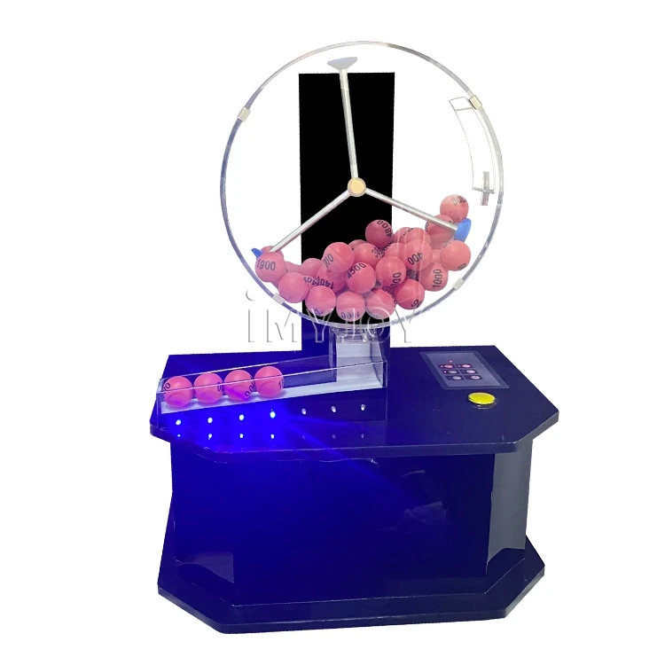 Customizable Gravity Pick Lucky Dip Electric Acrylic Lottery Led ...