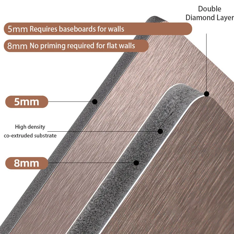 Bamboo Charcoal Wood Veneer Eco-friendly Waterproof Modern Interior ...