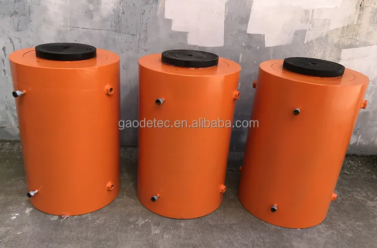 200 400 500ton Ram Double Acting Long Stroke Hydraulic Jack - Buy 200 ...