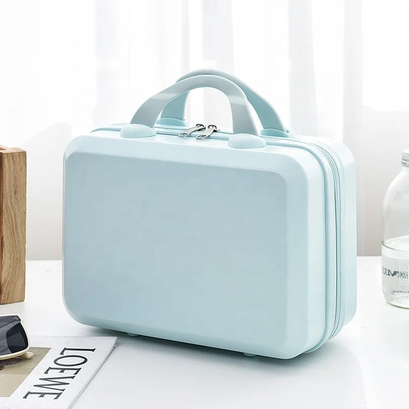 14 Inch Hard Shell Makeup Case - Travel Cosmetic Organizer