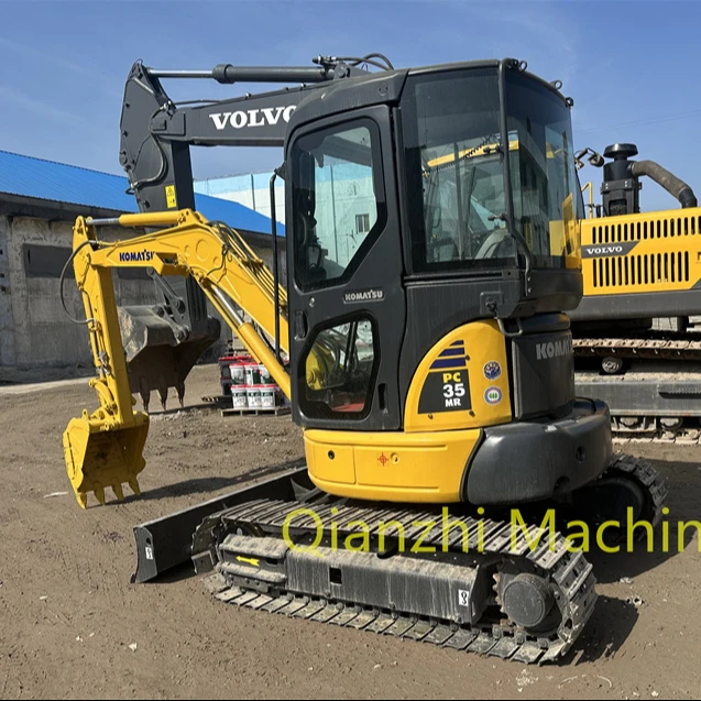 hot sale best Japanese hydraulic digger komatsu pc35mr 3.5 ton mini ...