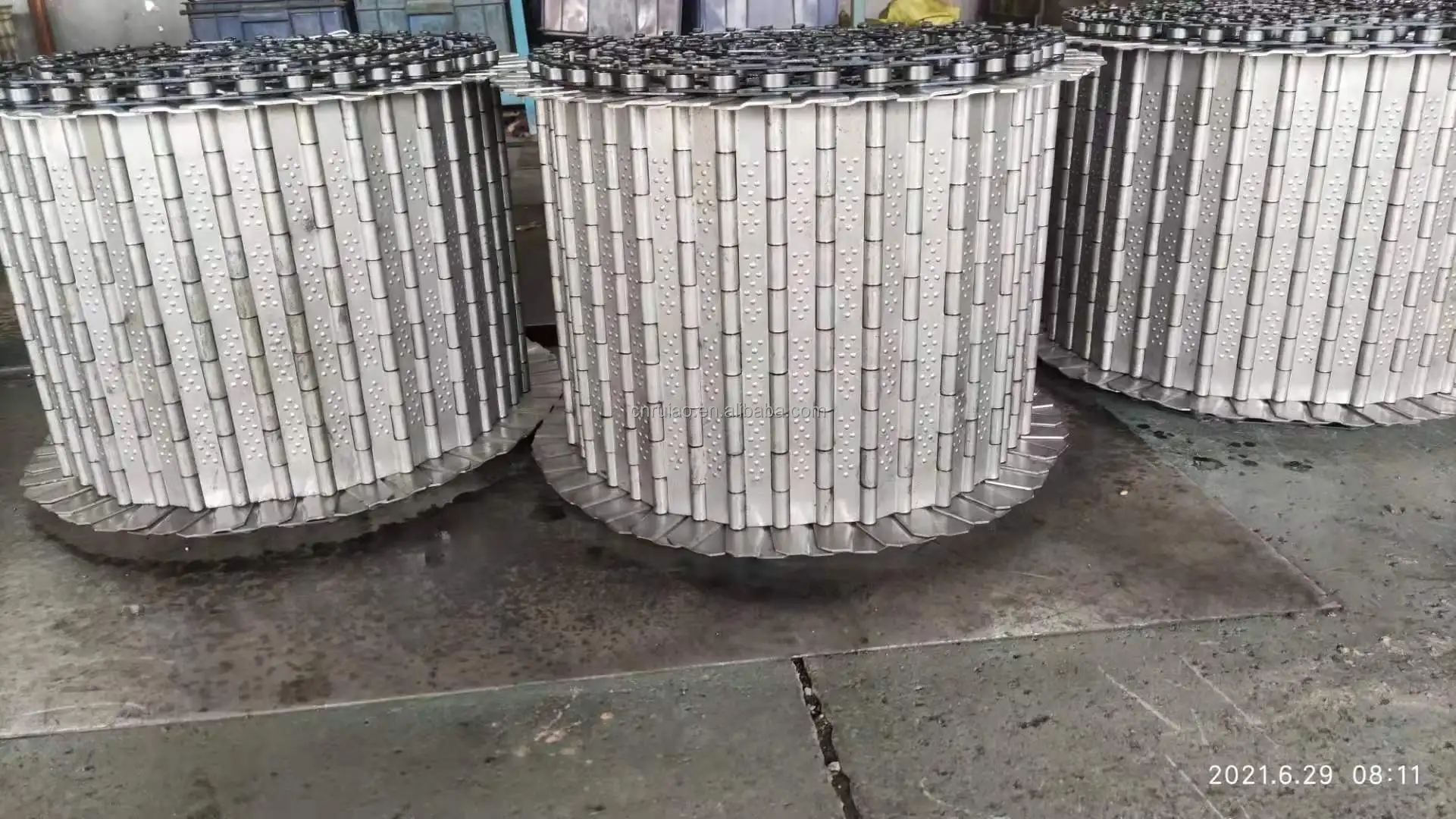 Chip Conveyor Hinged Scrap Belts - Buy Stainless Steel Conveyor Belt ...