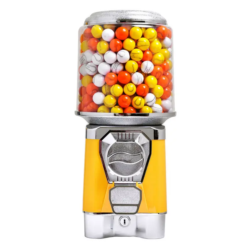 Custom Mini Mechanical Vending Machine Coin Or Token Operated Gumball ...