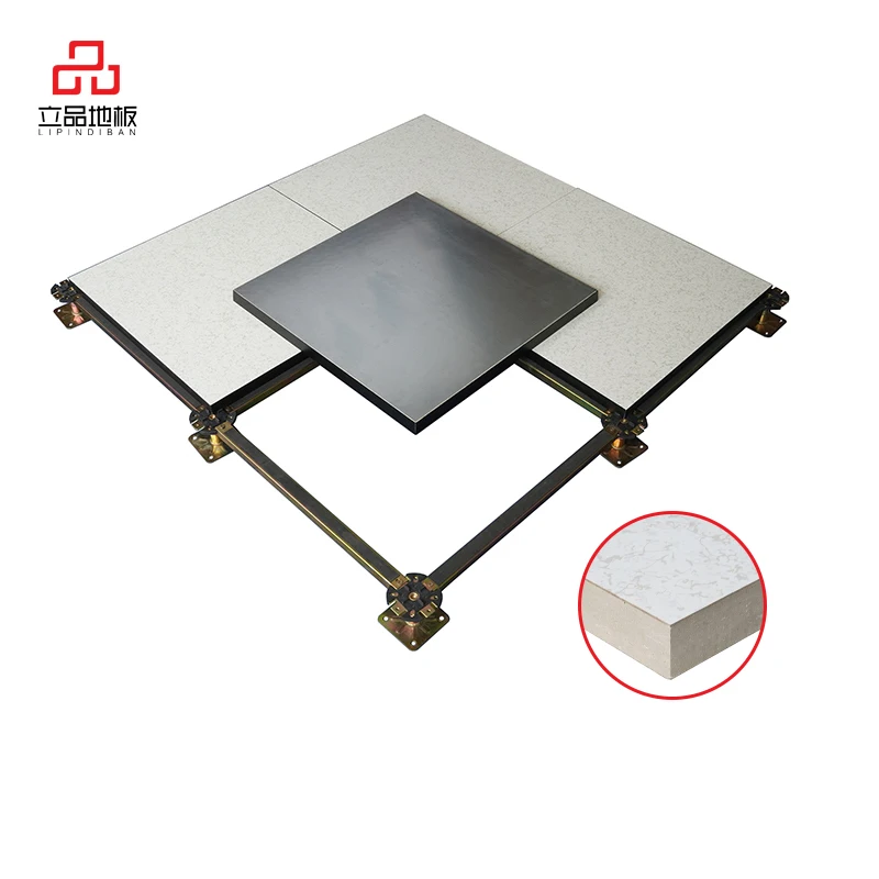 Calcium Sulphate Laminated Raised Access Floor Panel in 35mm Thick With ...