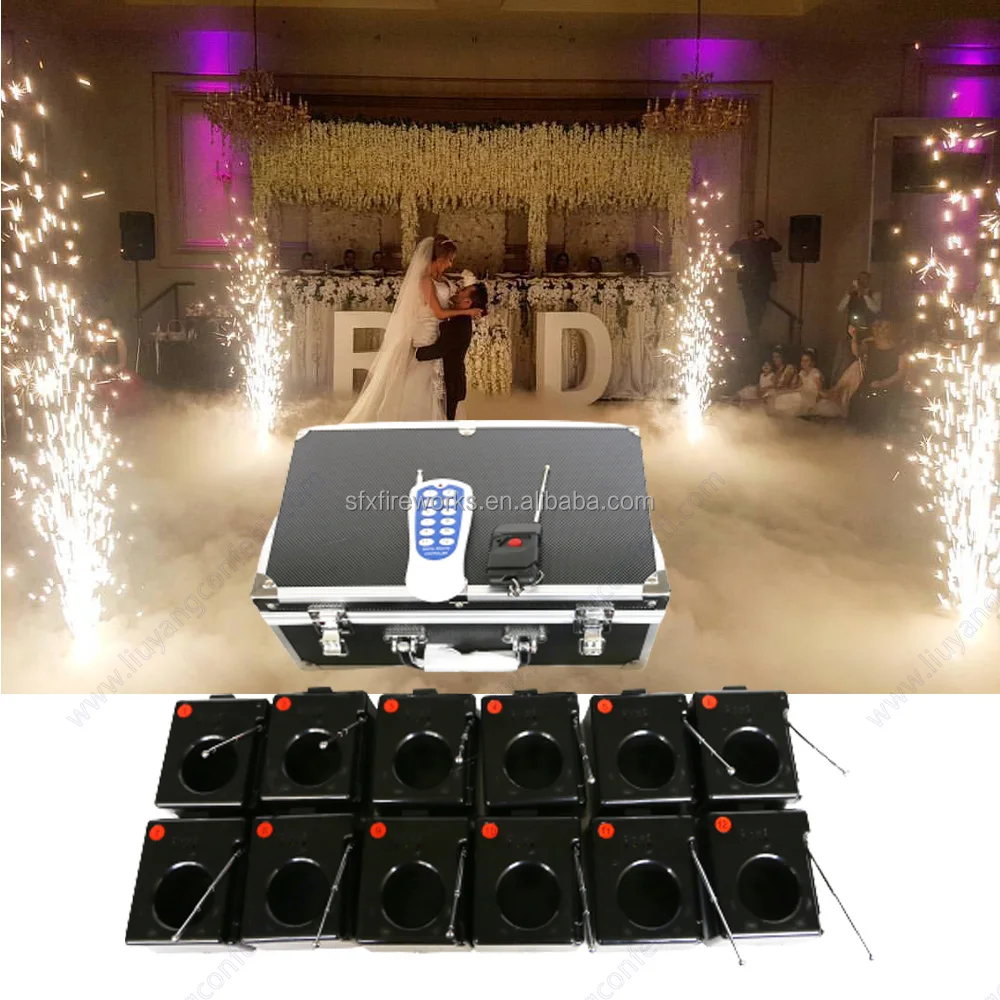 Hot Sale Cold Pyro Wedding 12 Channel Firing System
