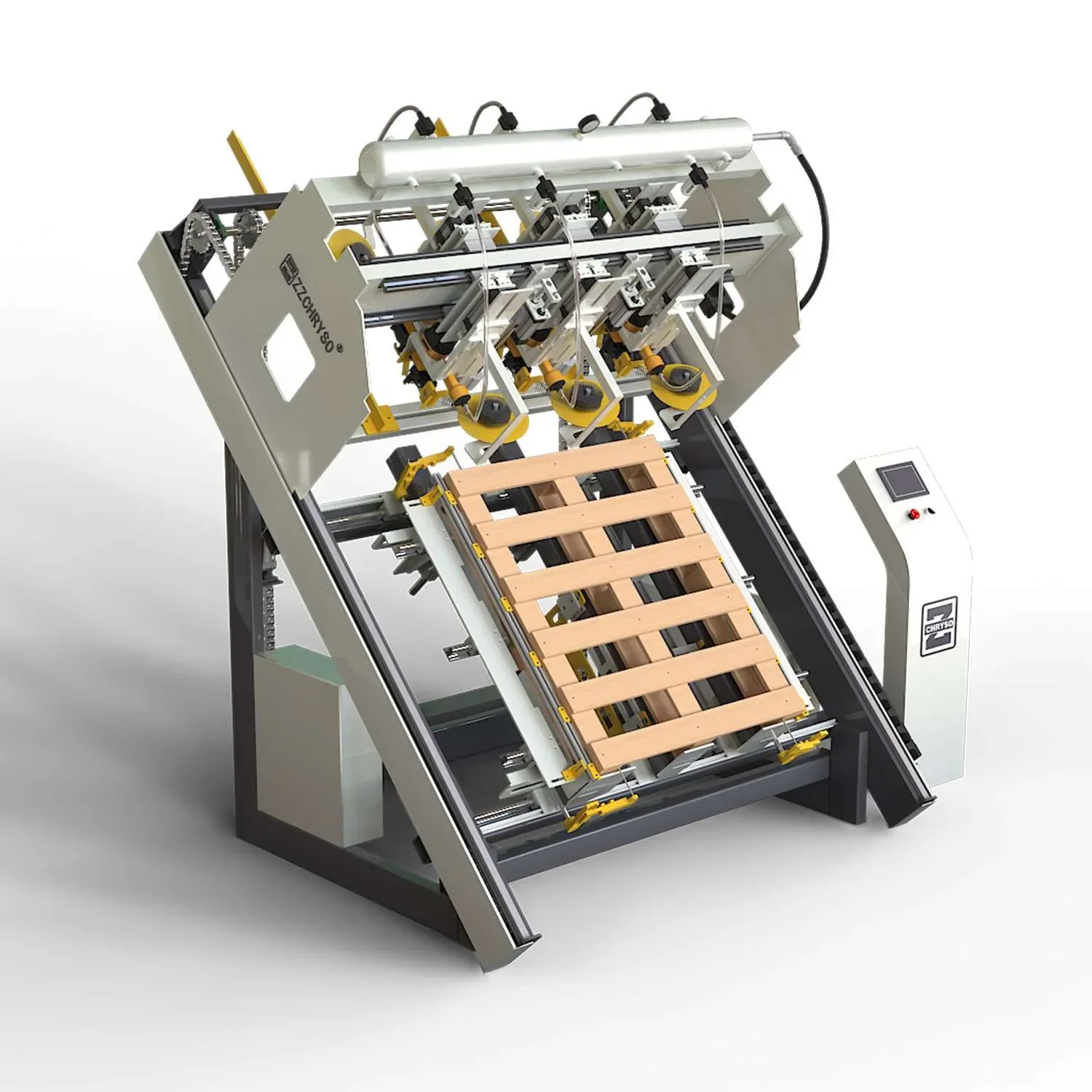 Efficient Pallet Nailing Solutions - Line Production Pallet