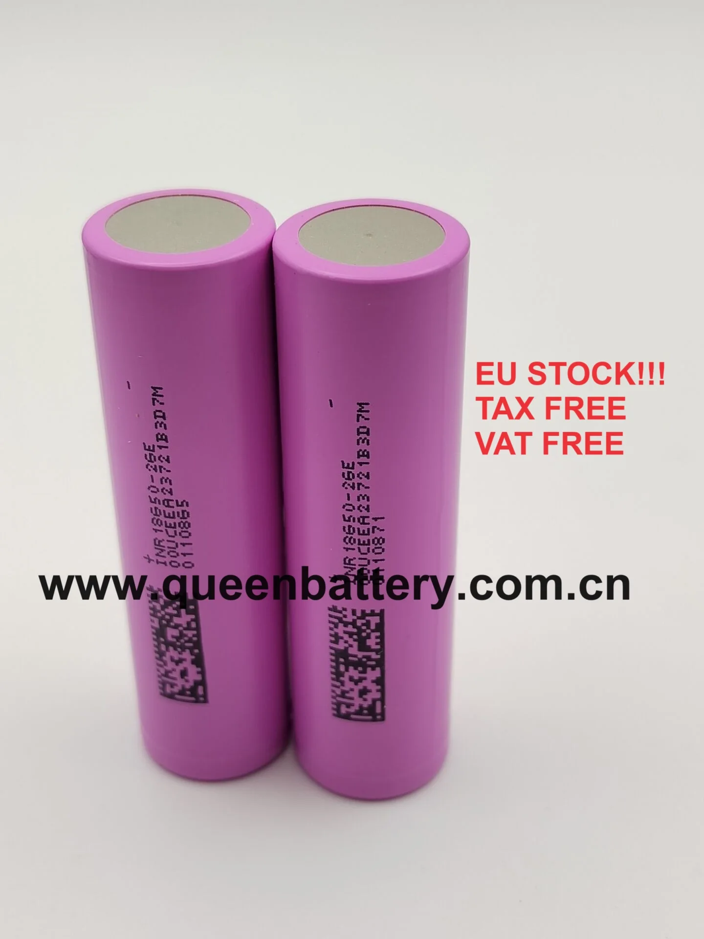 EU STOCK DMEGC QB 18650 26E 2600mA 0.5C 3.6V 3.7V 4.2V QB18650 NCM ...