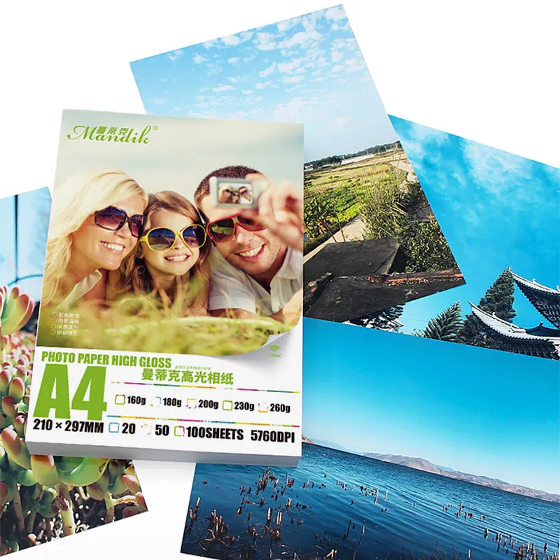 Coated One Side Paper - One Side Glossy Print Photo Paper