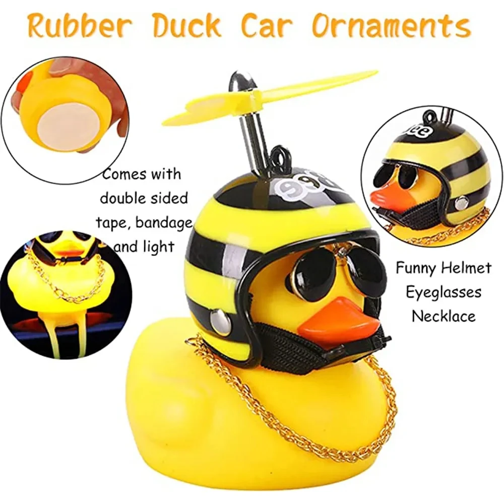 Lovely Rubber Yellow Duck Bike Bell Kids Bike Horn Squeeze Duck Bicycle ...