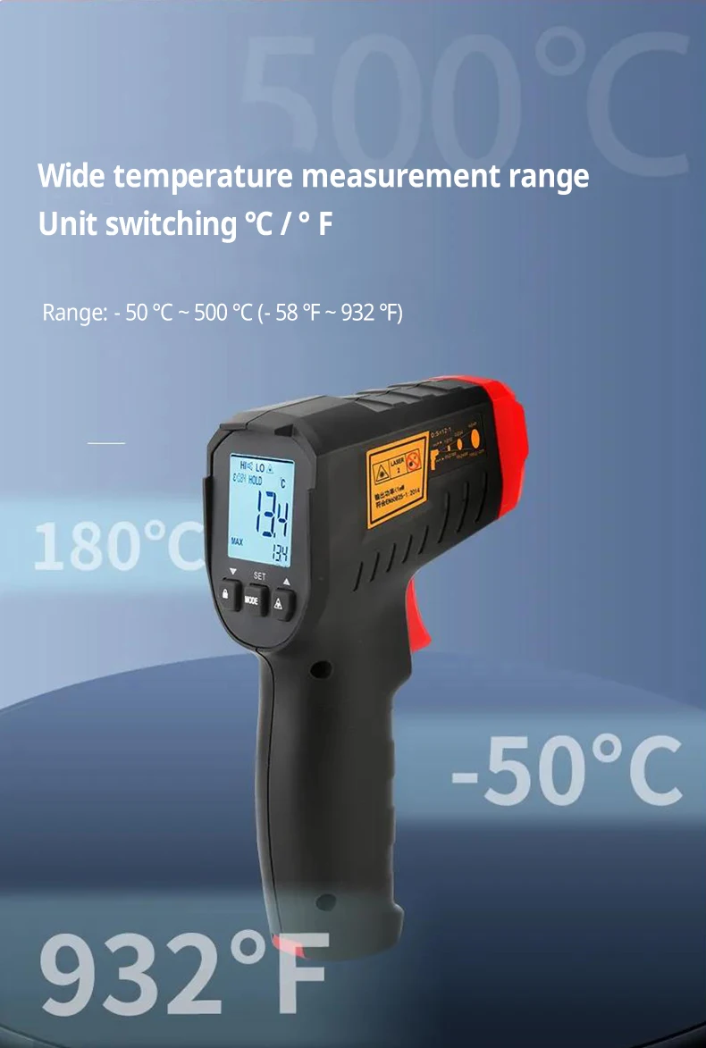 UNI-T UT306S Digital Infrared Thermometer - Precision & Reliability