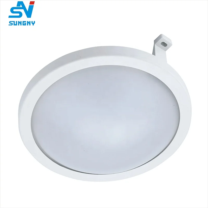 Round Led Ceiling Light Ip65 Bulkhead Lighting Moisture Proof Lamps ...