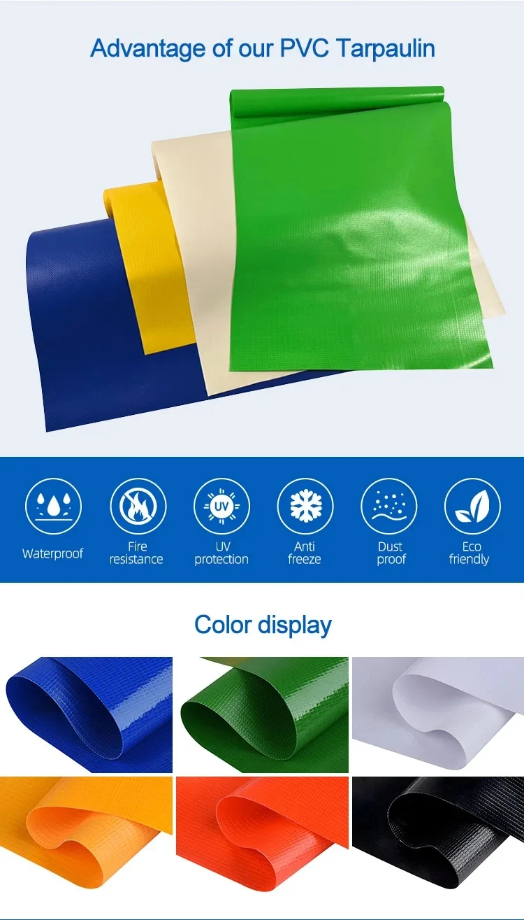 Heavy Duty High Tensile Waterproof Tarp PVC Tarpaulin Roll| Alibaba.com