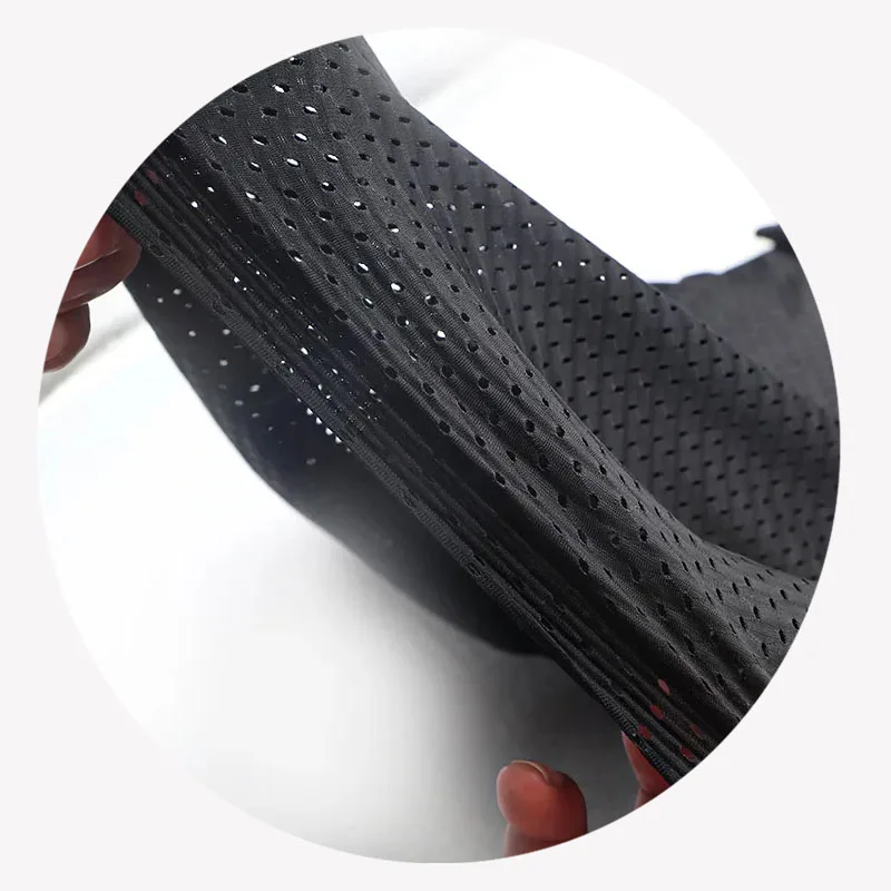 Recycled Oem Sports Jersey Fabric 84% Polyester 16% Spandex Eyelet ...