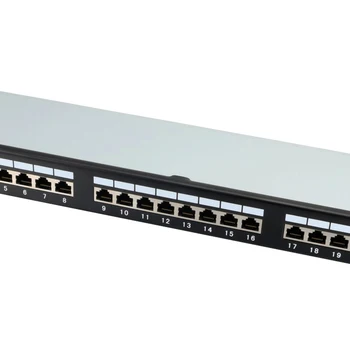 Renbao 24 Port Cat6a Modular Keystone Jack Lan Patch Panel For ...